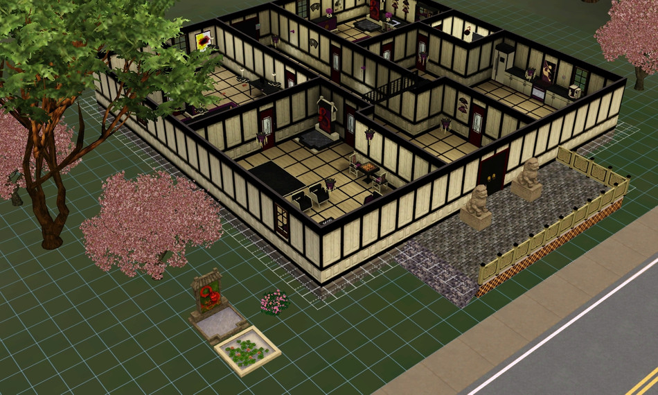 The Sims Resource - Japanese Castle