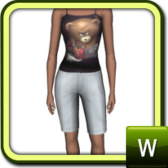 The Sims Resource - Bear shirt
