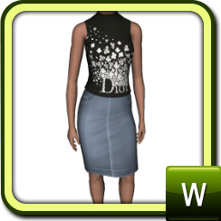 The Sims Resource | Dior Top
