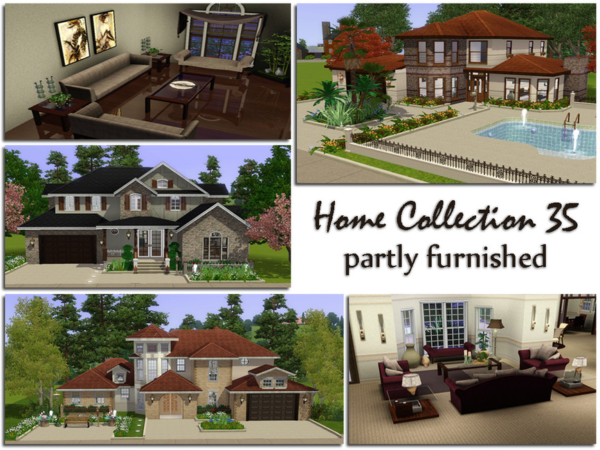 The Sims Resource - Home Collection 35 Furnished