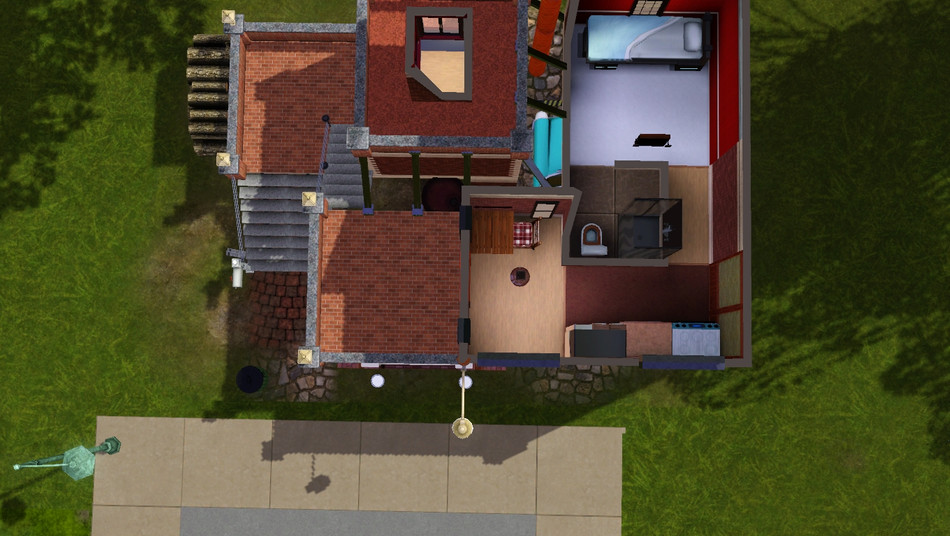 The Sims Resource - Fire Shack