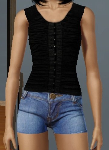 The Sims Resource - Shorts and Top (Full Outfit)