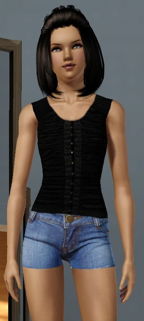 The Sims Resource - Shorts and Top (Full Outfit)