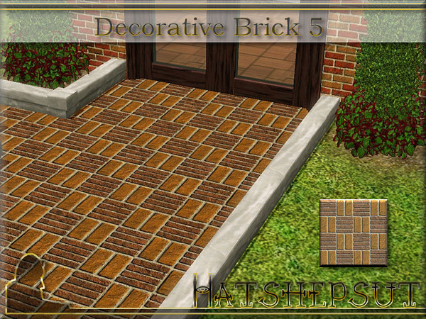 The Sims Resource - Decorative Brick 5