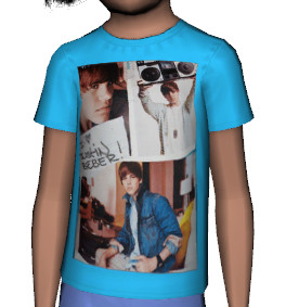 The Sims Resource | Bieber Fever Shirt