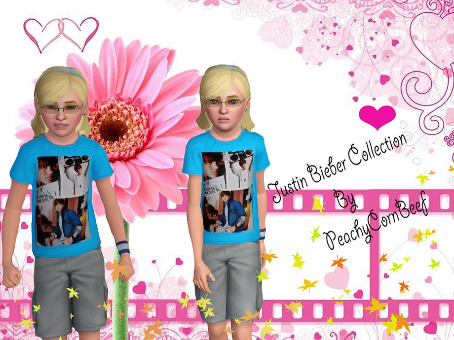 The Sims Resource | Bieber Fever Shirt