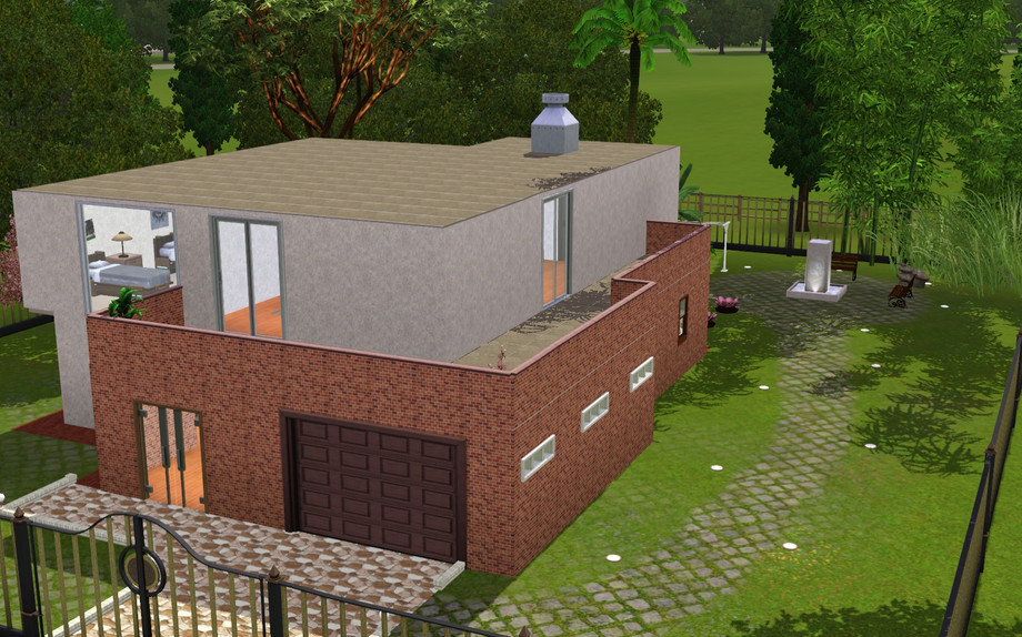 The Sims Resource | Modern House The One