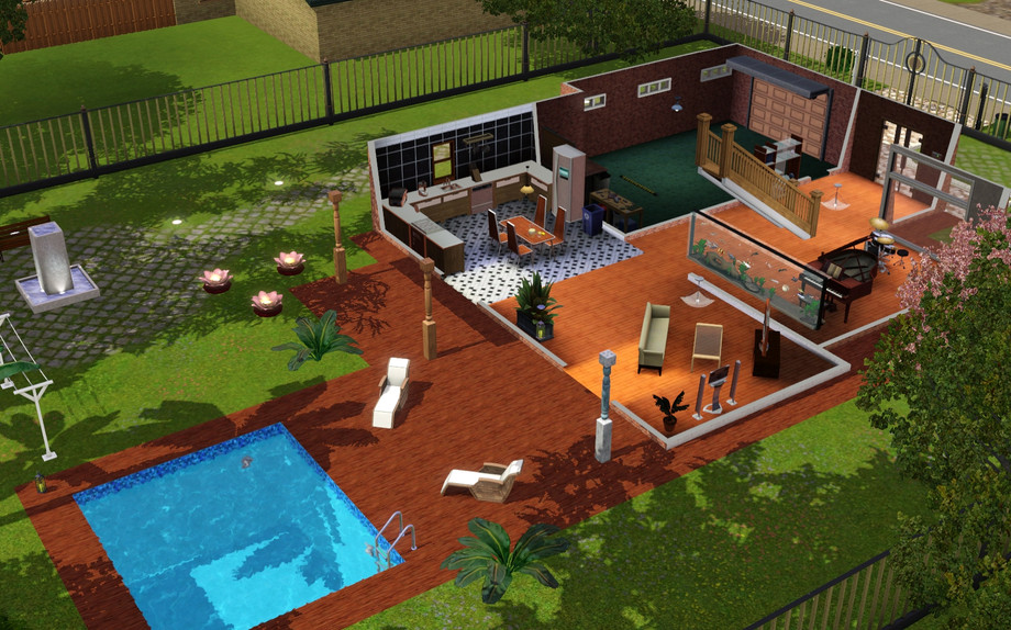 The Sims Resource | Modern House The One