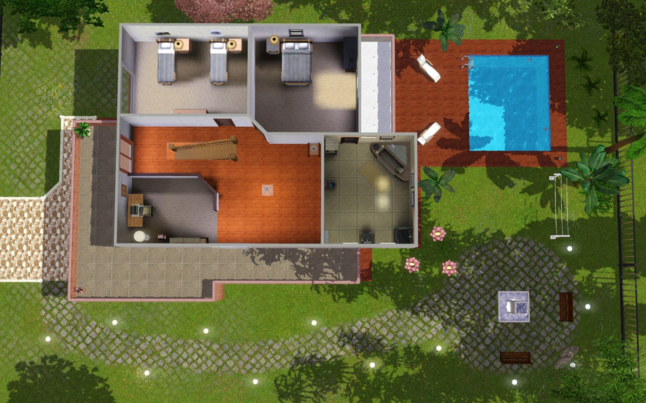 The Sims Resource | Modern House The One