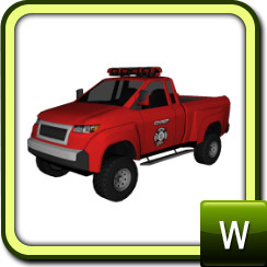 The Sims Resource | Fire Chief Truck