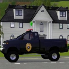 The Sims Resource | Police Captains Truck