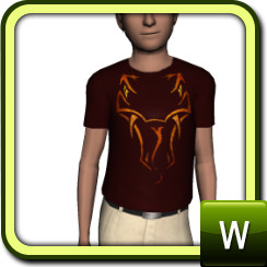 The Sims Resource | WWE Randy Orton Teen Male Tee