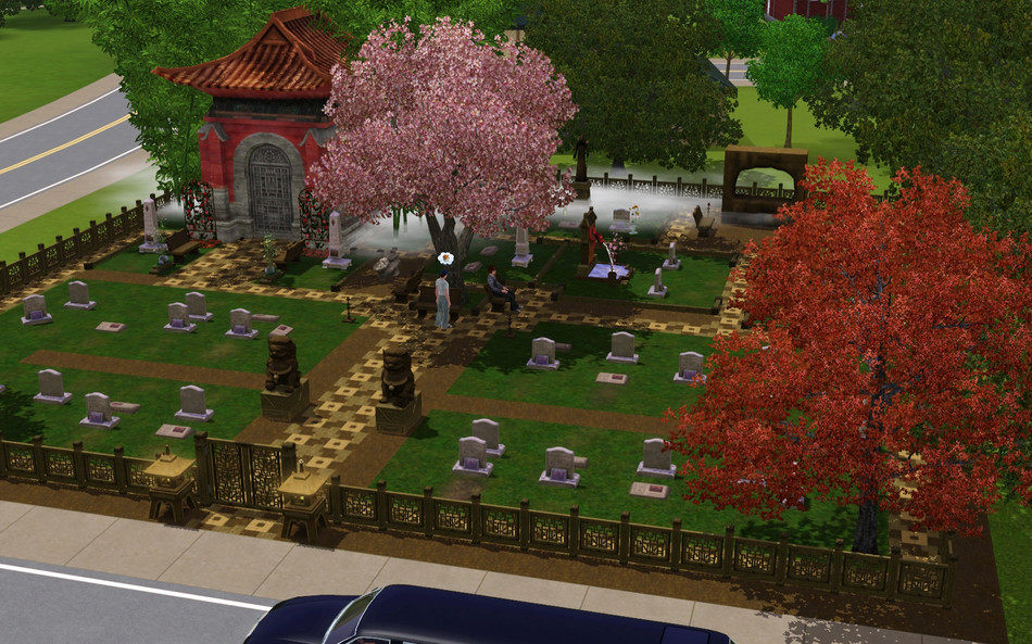 The Sims Resource - SimbooZen Cemetery
