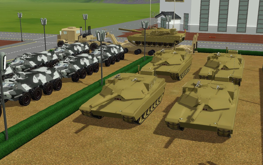 The Sims Resource | Tank M1 Abrams