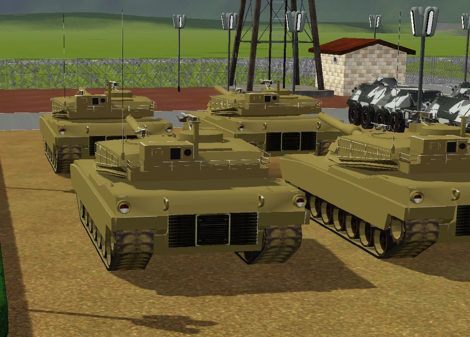 The Sims Resource | Tank M1 Abrams