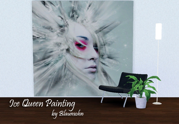 The Sims Resource - Ice Queen Painting