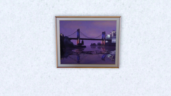 The Sims Resource | PaintingBridgeport1.1BridgeLights