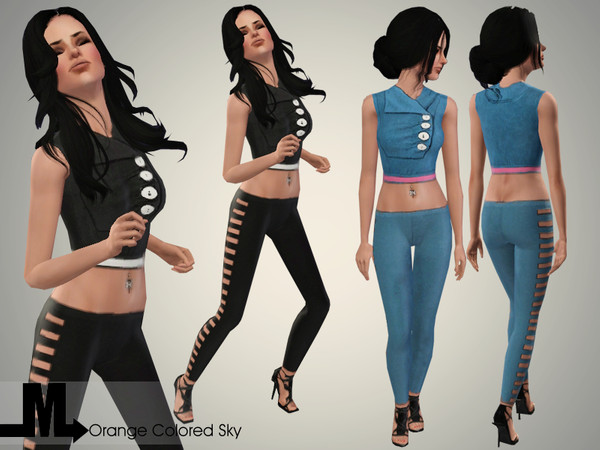 The Sims Resource - Orange Colored Sky