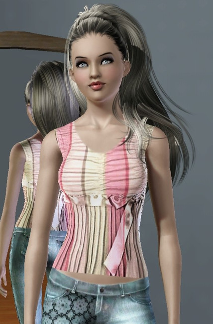 The Sims Resource - Cute Top (Recolorable)
