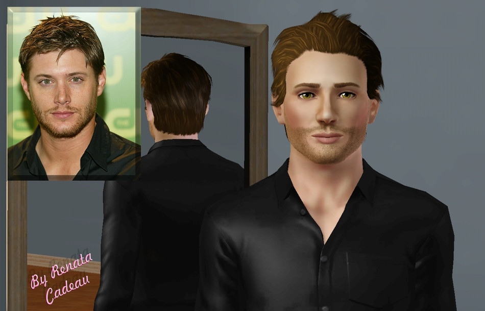 The Sims Resource - Jensen Ackles as Dean Winchester