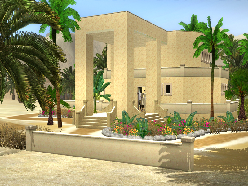 The Sims Resource | Egyptian Home