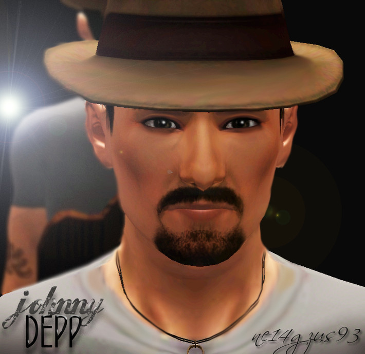 The Sims Resource - *Updated* More Realistic Johnny DEPP