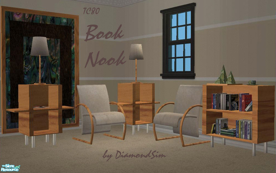 The Sims Resource - TC80 The Book Nook