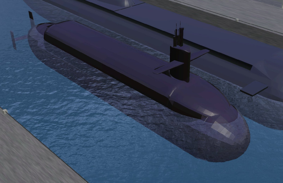 The Sims Resource | Naval Submarine A5 Stealth Class Ashley-R F22
