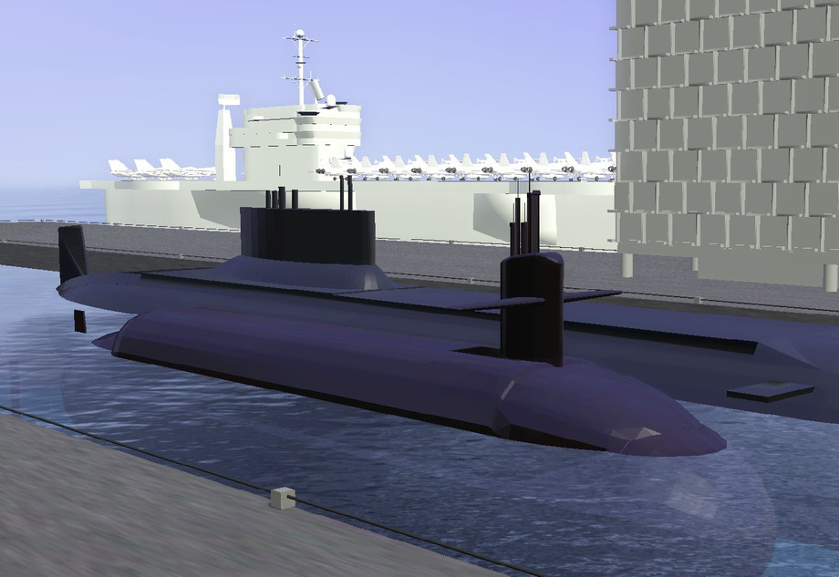 The Sims Resource | Naval Submarine A5 Stealth Class Ashley-R F22