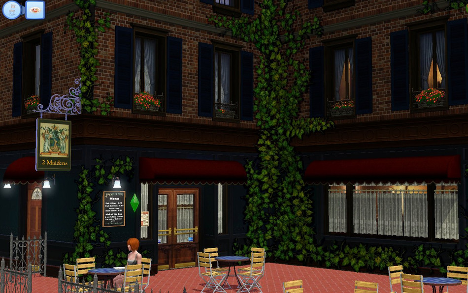 The Sims Resource - Restaurant Old English Pub 2 Maidens