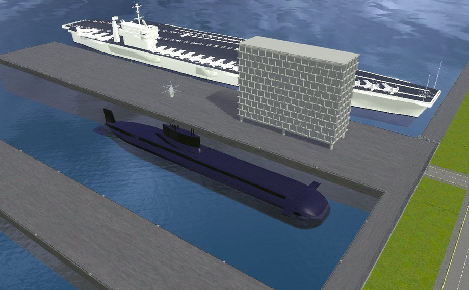 The Sims Resource | Naval Submarine A4 Stealth Class Carrie-C F21