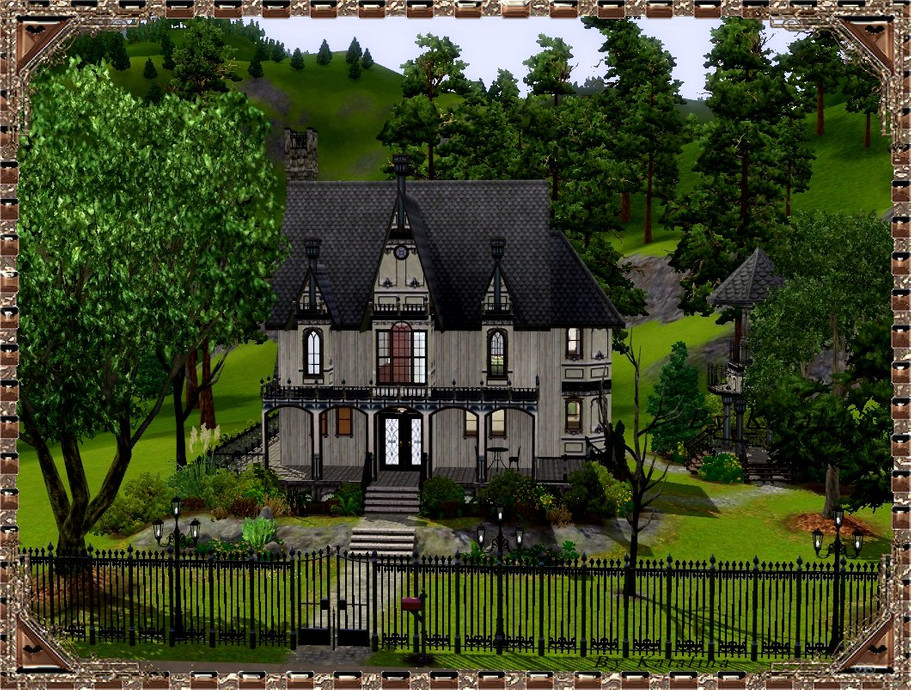 The Sims Resource | Nightshade Gothic Home