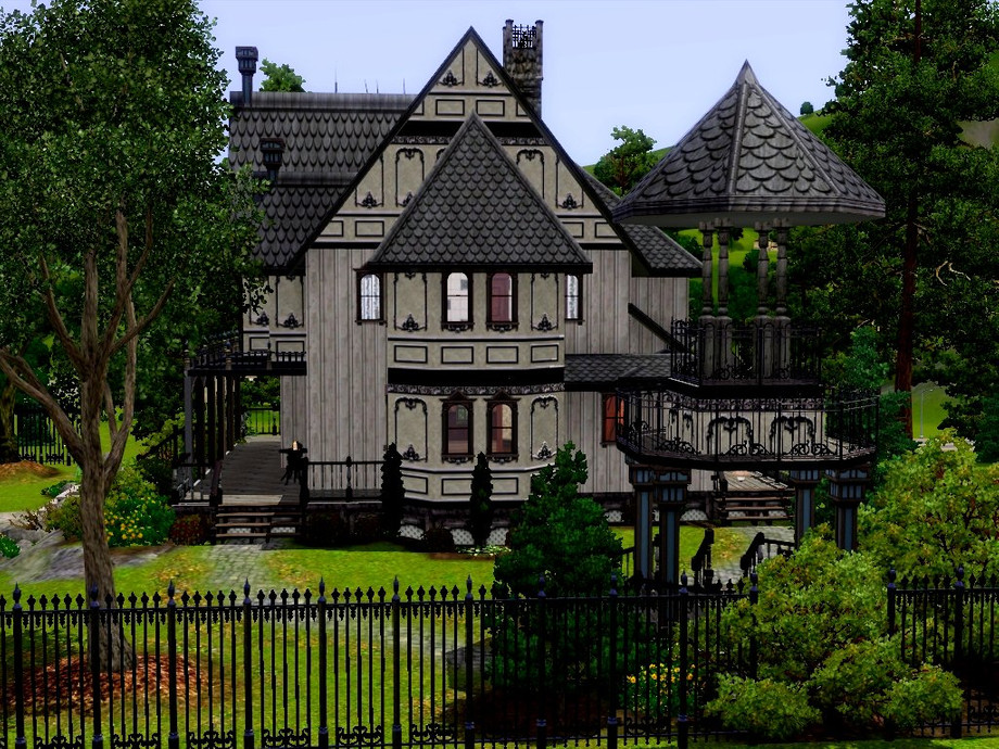 The Sims Resource | Nightshade Gothic Home