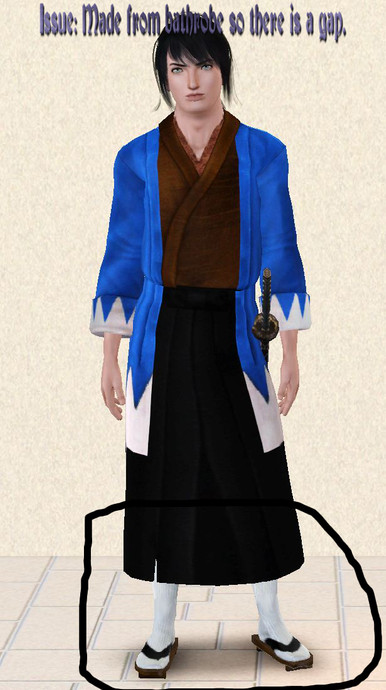 The Sims Resource | Shinsengumi Hakama and Haori