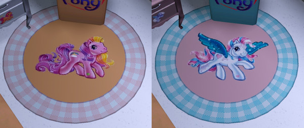 The Sims Resource | My Little Pony Rug