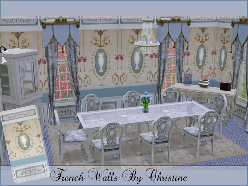 The Sims Resource - French Walls And Floors