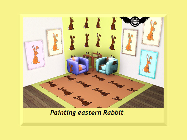 The Sims Resource | PaintingEastern Rabbit