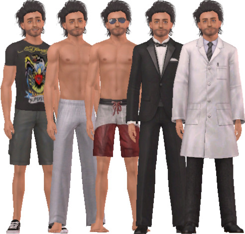 The Sims Resource | Derek Shepard