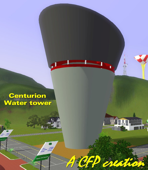 The Sims Resource | Centurion Water Tower