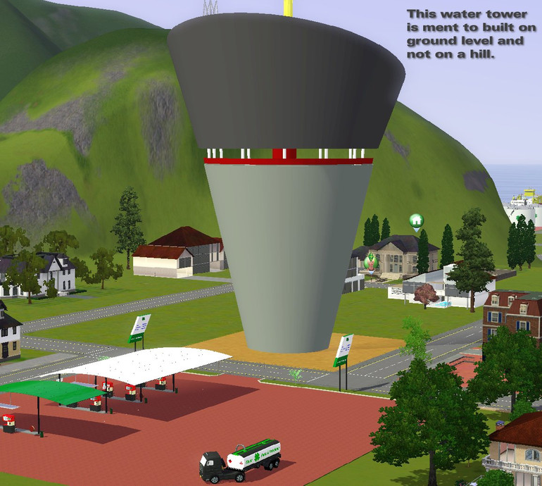 The Sims Resource | Centurion Water Tower