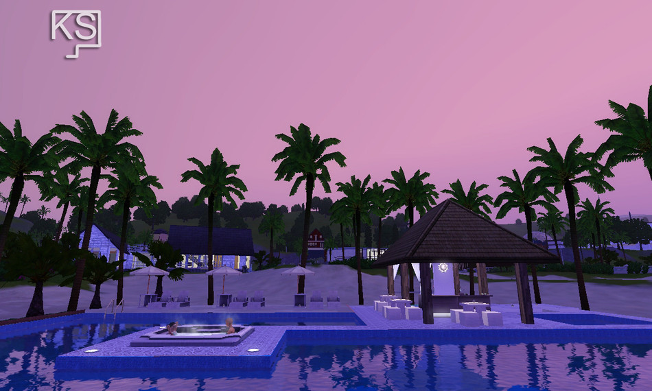 The Sims Resource - Old Pier Beach Pool