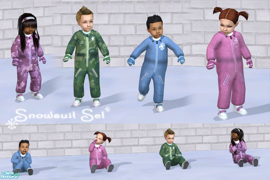 The Sims Resource - Snowsuit Set