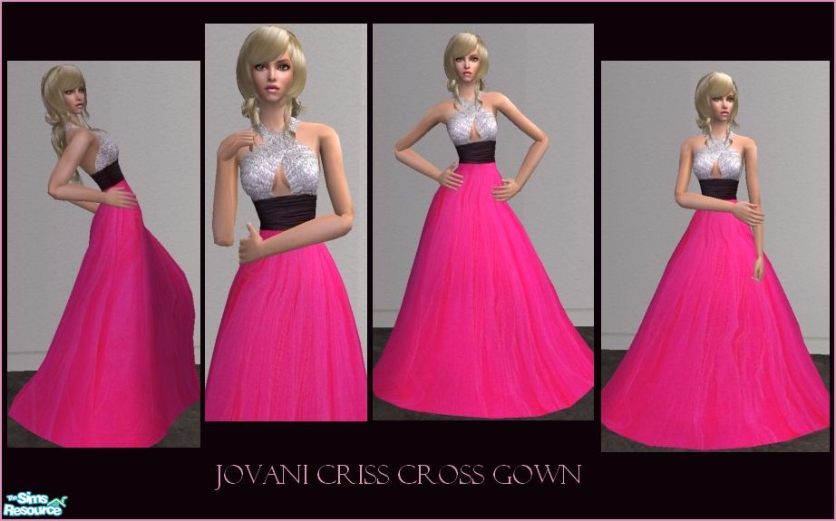 The Sims Resource - Jovani Criss Cross