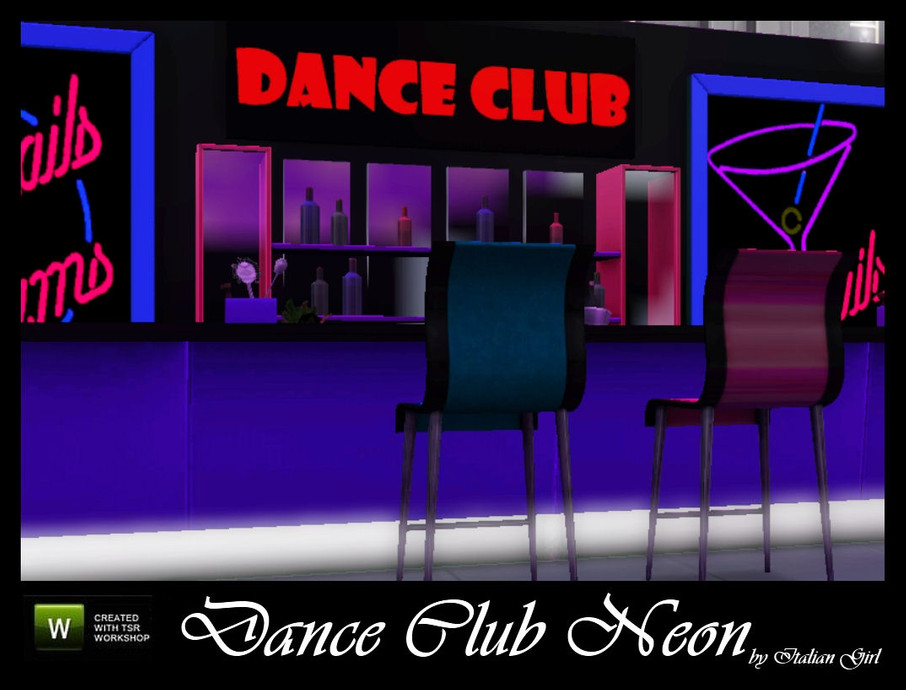 The Sims Resource | Dance Club Neon