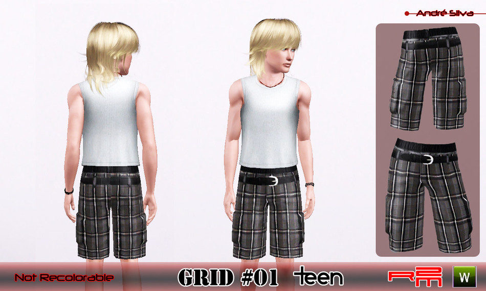 The Sims Resource - R2M Grid#01 Teen