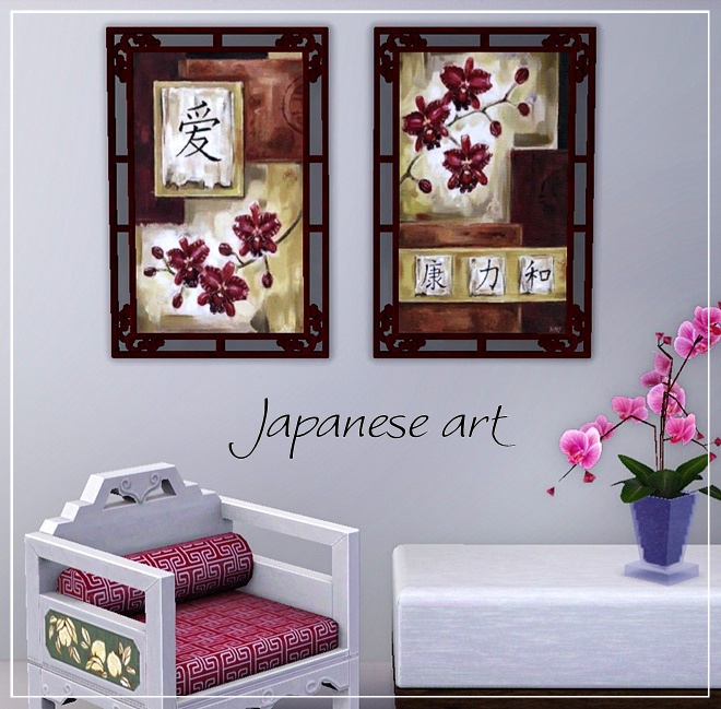 The Sims Resource | Japanese art