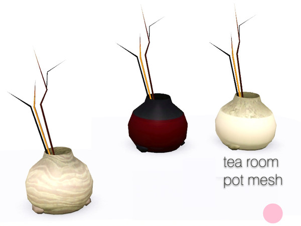 The Sims Resource - Tea Room Pot Mesh