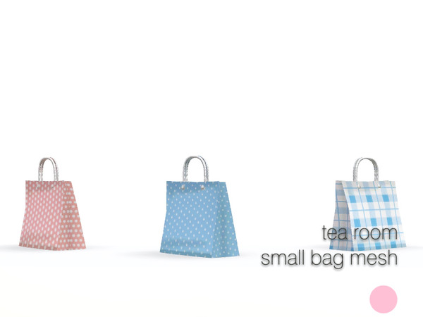 The Sims Resource | Small Bag Mesh