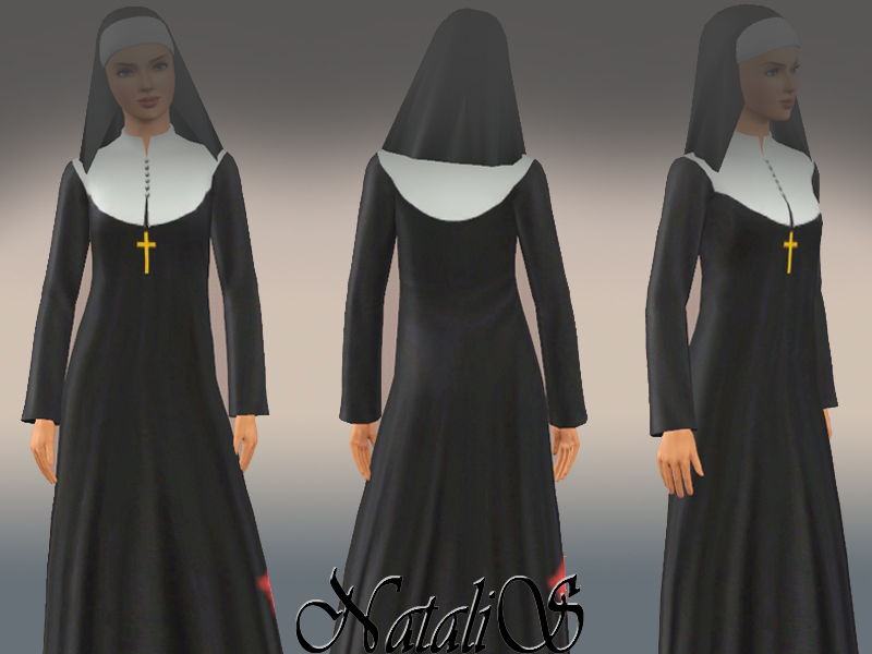 The Sims Resource | -FREE-NataliS nun's outfits YA-FA
