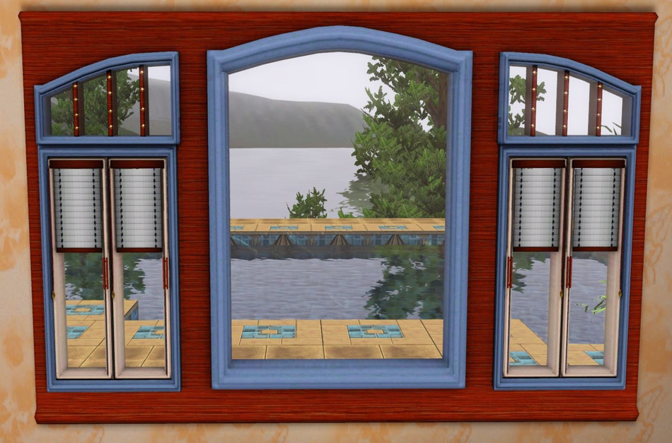 The Sims Resource - Just Another Style Set - Large Window by Canelline